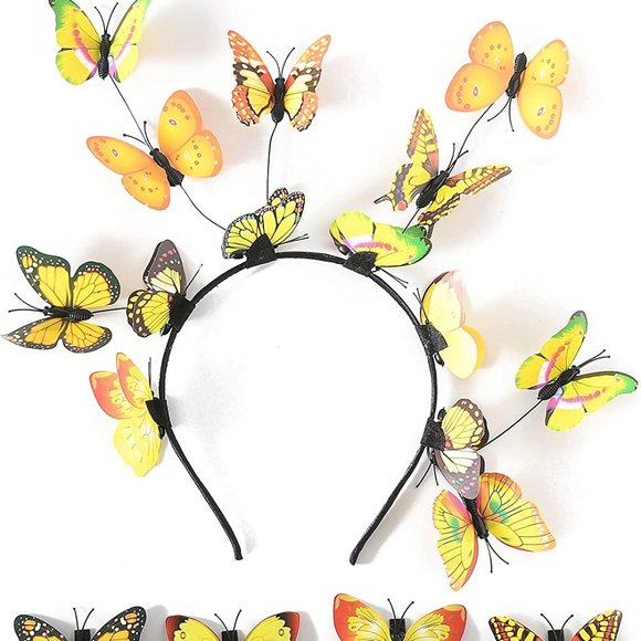 Boutique | Accessories | Butterfly Fascinator Headband Monarch ...